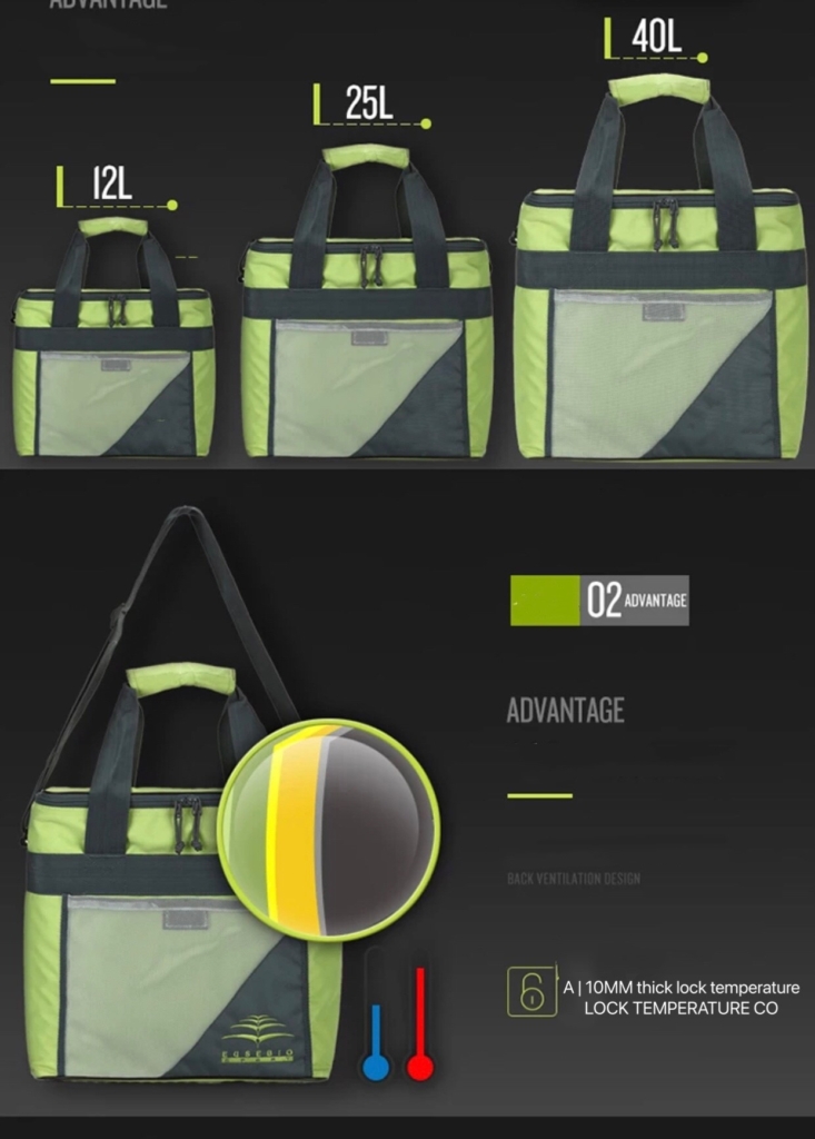 12 Hours Preservation BACK VENTILATION DESIGN Temperature Lock System ...